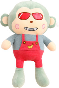 Ximi Vogue Sunglasses Wearing Monkey Plush Doll - 30 cm - Sunglasses ...