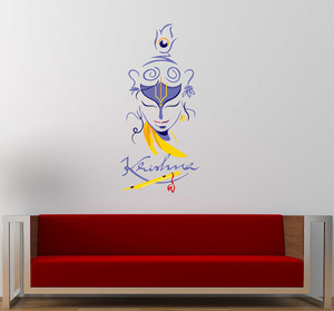 Wollzo 30 cm Krishna Removable Sticker Price in India - Buy Wollzo 30 ...