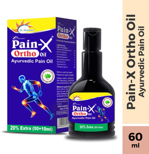 Dr. Morepen Pain -X Ortho Oil, 100% Ayurvedic and Natural Pain Oil ...