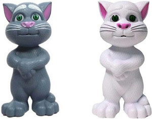 Brighty Pack of 2 Talking Tom cat voice recorder - Pack of 2 Talking ...