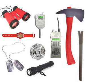 HALO NATION Kids Fireman Gear Firefighter Costume Role Play Dress Up ...