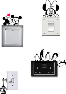 ALLURE 10.16 cm Switch Board Sticker Self Adhesive Sticker Price in ...