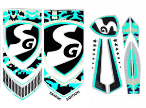 SG TP SG SAVAGE EDITION BAT STICKER Bat Sticker - Buy SG TP SG SAVAGE ...