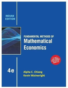 Fundamental Methods of Mathematical Economics - Indian Ed: Buy ...