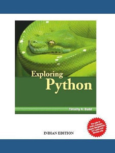 Exploring Python: Buy Exploring Python by Budd Timothy at Low Price in ...