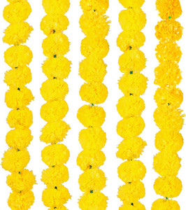 The Phool Mala Artificial Genda Phool, Toran, Marigold Flower ...