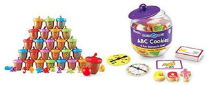 LEARNING RESOURCES Alphabet Acorns Activity Set, 78 Pieces, Visual ...