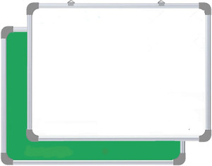Pepino 2x1.5 feet dual sided board(one side white board and other side ...