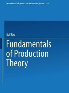 Fundamentals of Production Theory: Buy Fundamentals of Production ...