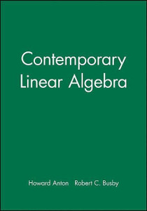 Contemporary Linear Algebra SSM: Buy Contemporary Linear Algebra SSM by ...