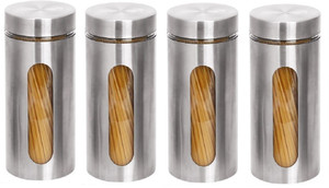 pushti Steel Tea Coffee & Sugar Container - 1250 ml Price in India ...