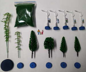 Junior Scientist MINIATURE STREET LIGHT & TREE MODELS SET FOR SCHOOL ...