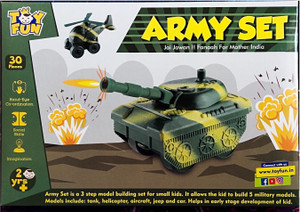 Toy Fun Army Set Model Building kit for Kids - Army Set Model Building ...