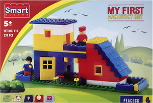 Peacock My First Architect Set -Building blocks for Kids - My First ...