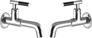 Qblu ESS Full Brass Long Body Tap (Pack of Two) ESSS-1105_2 Bib Tap ...