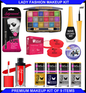 HD Fashion Waterproof 10 Pcs All In One Makeup Combo Kit S9067 Price in ...