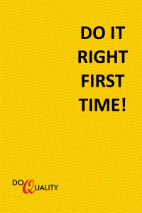 madhusigns 60.96 cm do it right first time poster in self adhesive ...