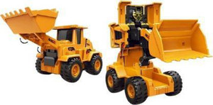 DhyeyCollection Bulldozer Transformer Truck Exclusive Construction ...