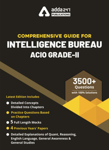 Book for Intelligence Bureau ACIO Grade-II 2021 Exam English Medium ...