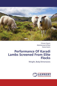 Performance Of Karadi Lambs Screened From Elite Flocks: Buy Performance ...