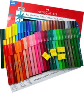 Flipkart.com | FABER-CASTELL Majestic Basket 50 Shades Connector Pens ...