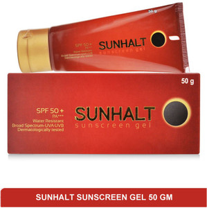 SUNHALT Sunscreen - SPF 50 PA+++ sunscreen gel | UV smart sunscreen gel ...