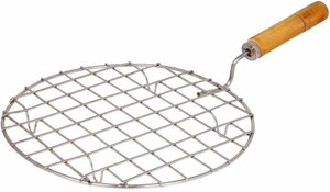 TRAPTI KITCHENWARE Round Barbeque Jali Roti Roast Grill Papad Roaster 0 ...