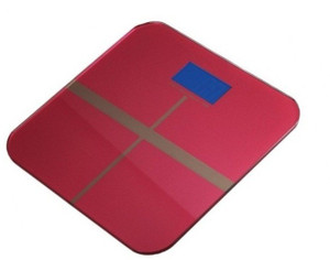 Zelenor Personal Body Weight Machine Digital Toughened Glass Red Color ...