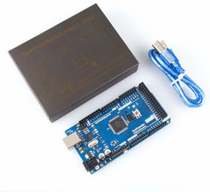 Ihc Mega 2560 Arduino Mega 2560 R3 Microcontroller Board Based, Blue ...