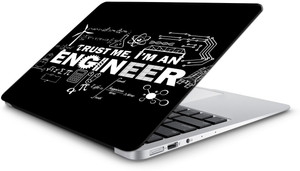 Yuckquee Trust me I am an Engineer Vinyl Laptop Skin/Sticker/Cover ...