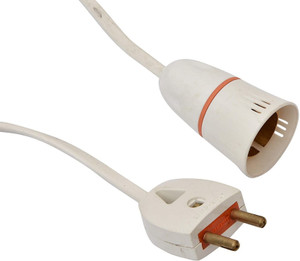 Electro Factory Bulb Holder With Flexible Wire & 2 Pin Plug For ...