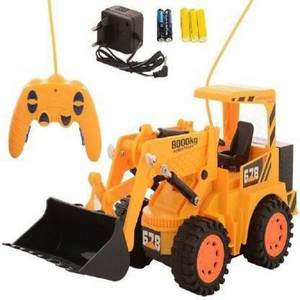 Toytise Remote Controlled Jcb With Charger Adapter - Remote Controlled ...