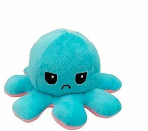 BACKGAMMON Reversible Octopus Mini Plush - Stuffed Animal Toy | Show ...