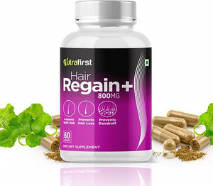 NutraFirst Hair Regain Plus Supplements 800mcg for Hair Growth Price in ...