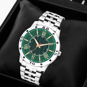 GUOYU EXCLUSIVE ROMAN NUMBER DIAL WATCH Bracelet Chain Analog Watch ...