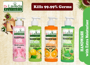 DR LAVEDA AYURVEDIC LAVEDA HANDWASH BUY 3 GET 1 Hand Wash Pump ...