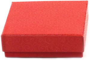 LINE 'N' CURVES Red Desginer 4 Piece Small Chocolate Packaging Box ...