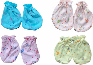 Bigbought Newborn Premium Cotton Housiry Mittens Set/Hand Gloves/Muthi ...