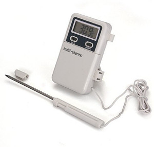 Sukot LCD Digital Multi-Stem Thermometer with External Sensing Probe ...