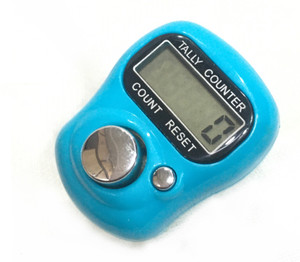 Aim Emporium inger Tally Counter Digital Electronic Counter Sky Blue ...