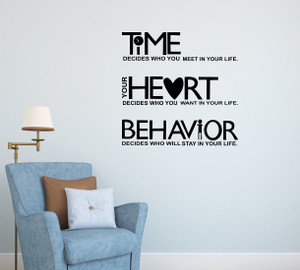 TRIDENT 50 cm Love Quotes Removable Sticker Price in India - Buy ...