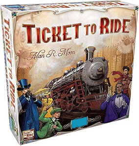 Store2508 Ticket to Ride, Multi Color Board Game Accessories - Ticket ...