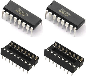 e4u KA3525A SMPS Controller IC DIP-16 Package + IC Base - 2 No's ...