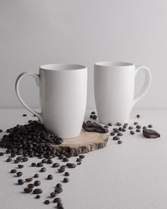 Ariane Prime Morning Tea, Coffee, Milk, 300 ml, White Porcelain, Set of ...