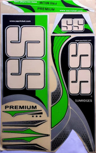 SS PREM SS PREMIUM CRICKET BAT STICKER Bat Sticker - Buy SS PREM SS ...