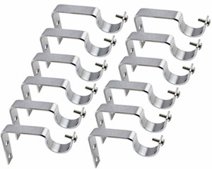 Robust Silver Rod Rail Bracket Metal Price in India - Buy Robust Silver ...
