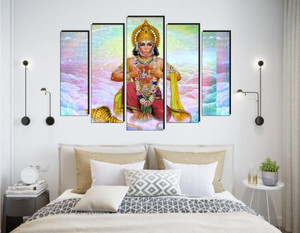 balkrishna wall stickers 68 cm god hanuman ji wall sticker 3d Self ...
