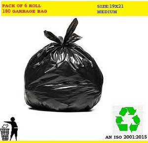 ShopeeBee ( 19X21) Medium 180 L Garbage Bag Pack Of 180 Price in India ...