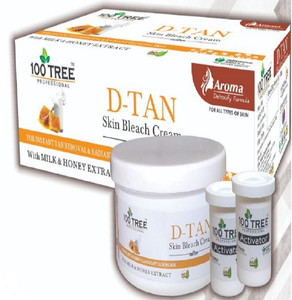 100Tree 100 Tree Professional D-Tan Skin Bleach Cream 250 ml. Price in ...