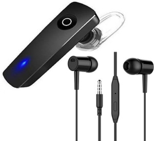 D.V TECH EXCLUSIVE COMBO PACK OF BLUETOOTH AND EARPHONE FOR MOBILE ...